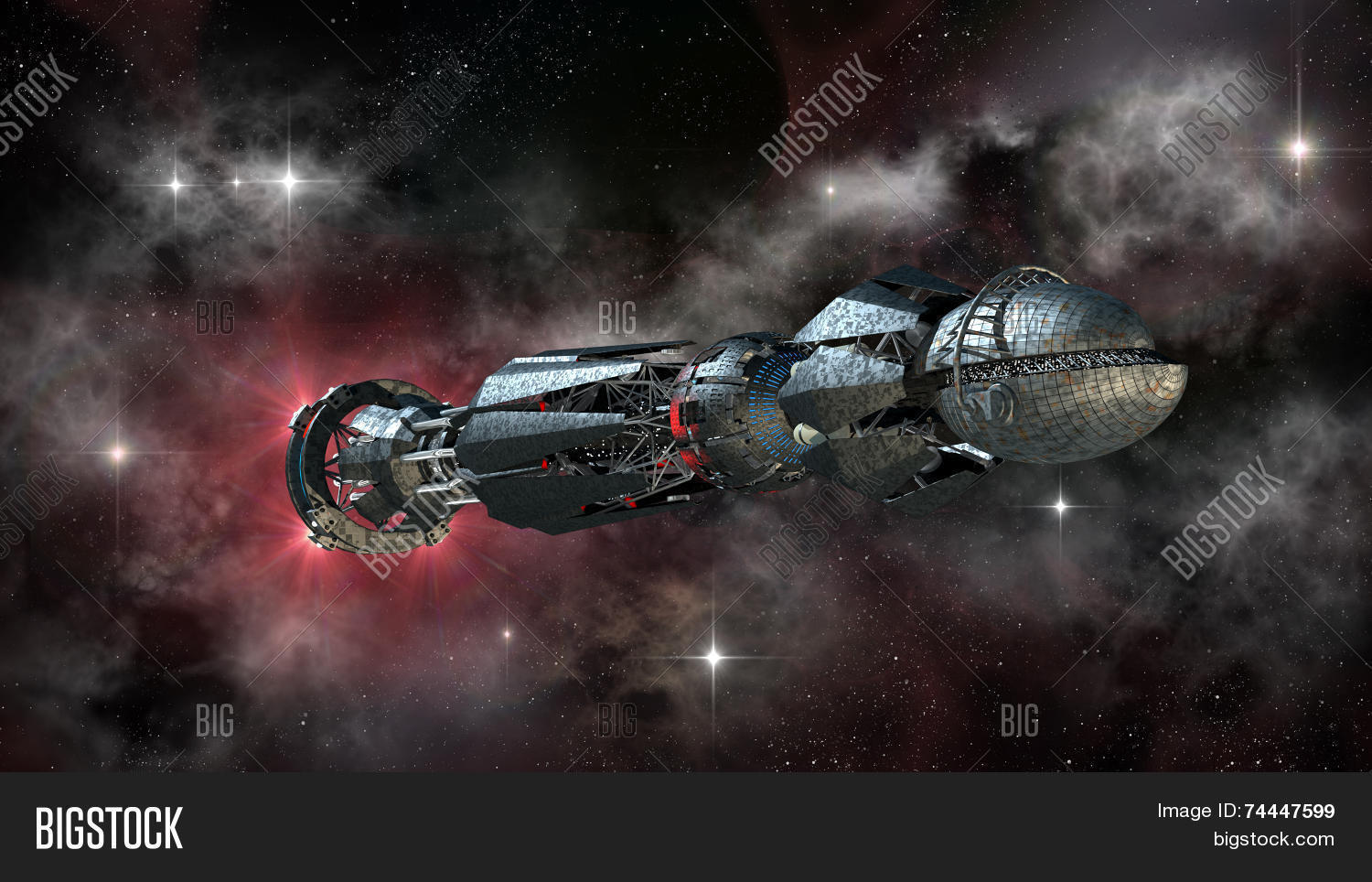 Spaceship Interstellar Image & Photo (Free Trial) | Bigstock