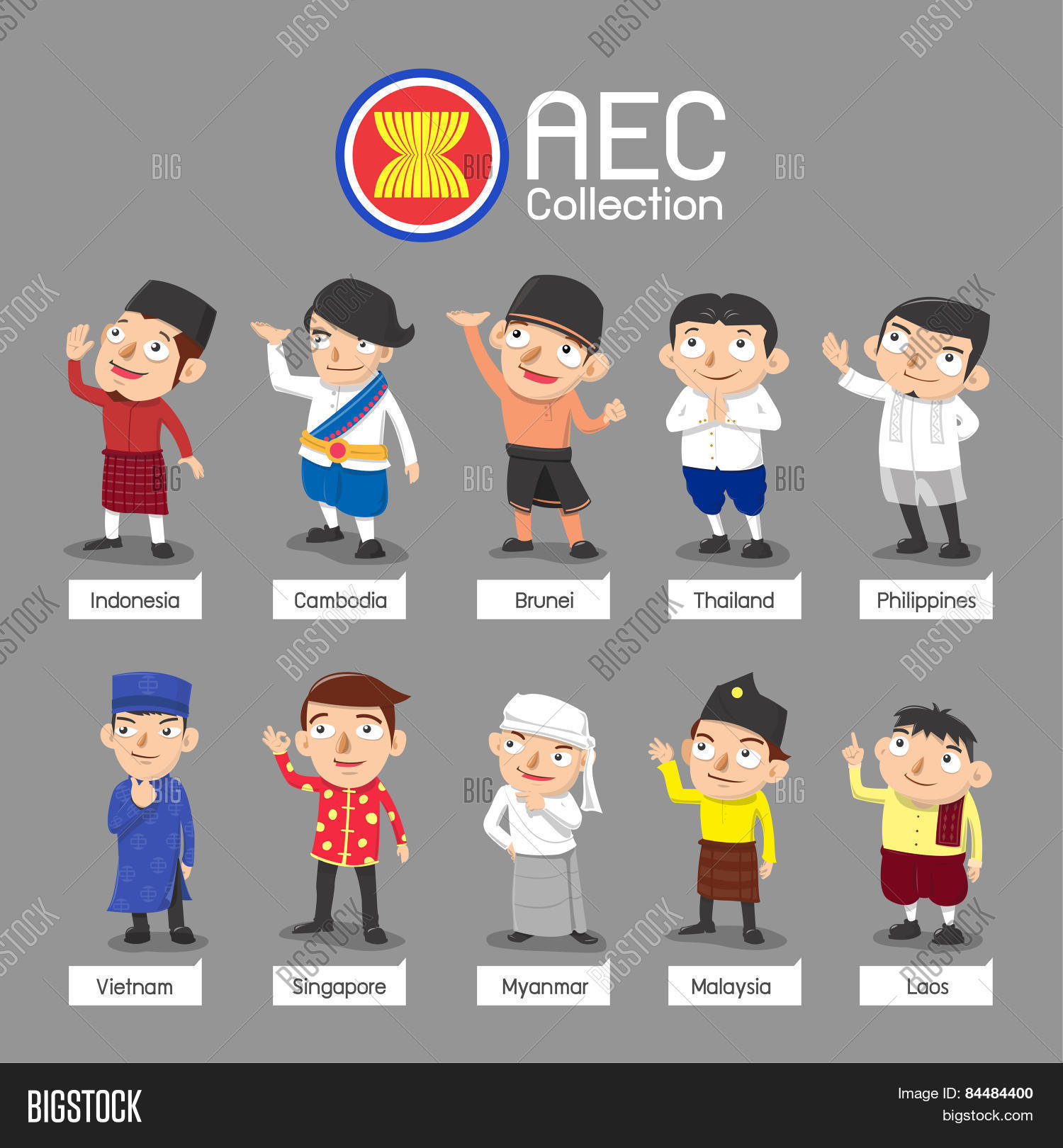 Aec Cartoon Vector & Photo (Free Trial) | Bigstock