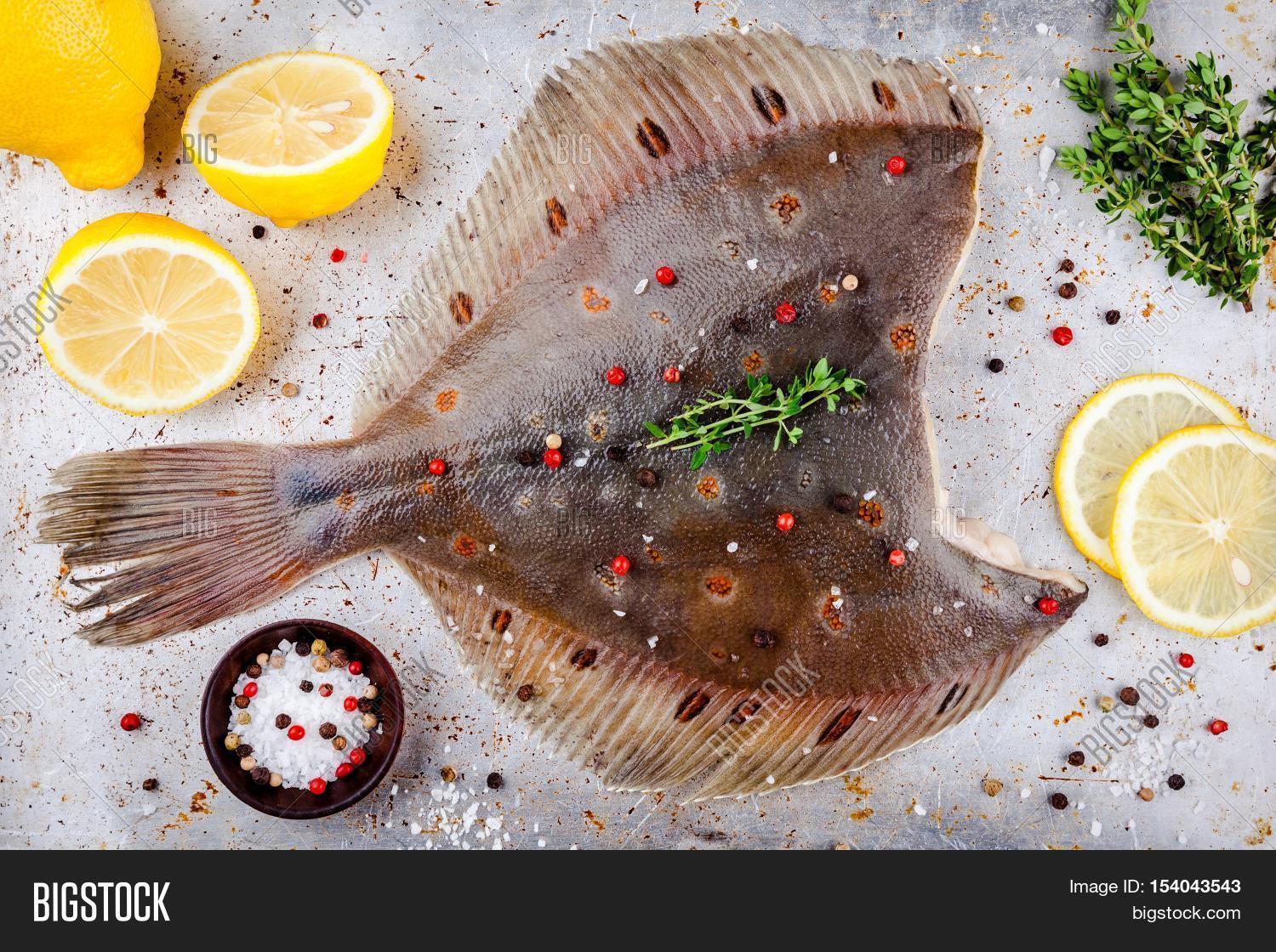 Raw Flounder Fish, Image & Photo (Free Trial) | Bigstock