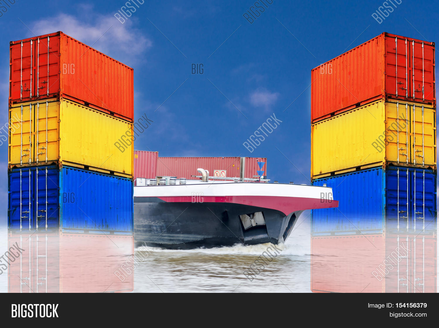 Container Ship Import Image & Photo (Free Trial) | Bigstock