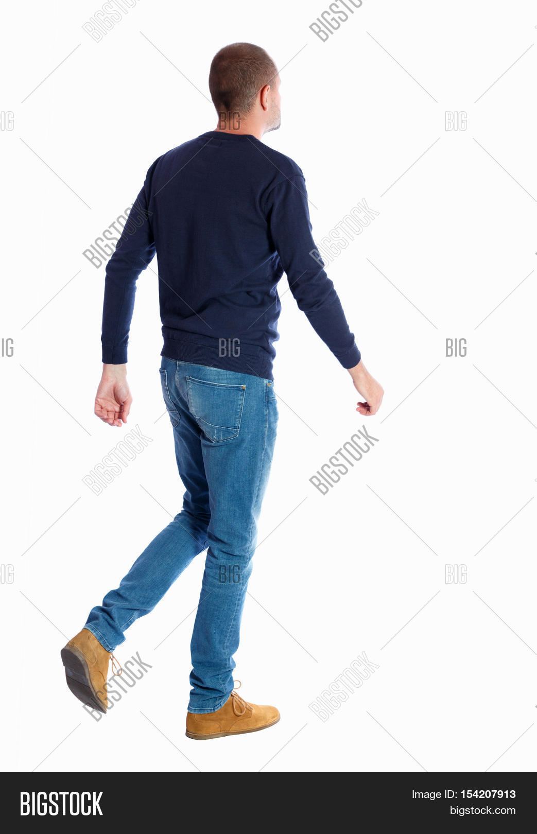 Back View Going Image & Photo (Free Trial) | Bigstock
