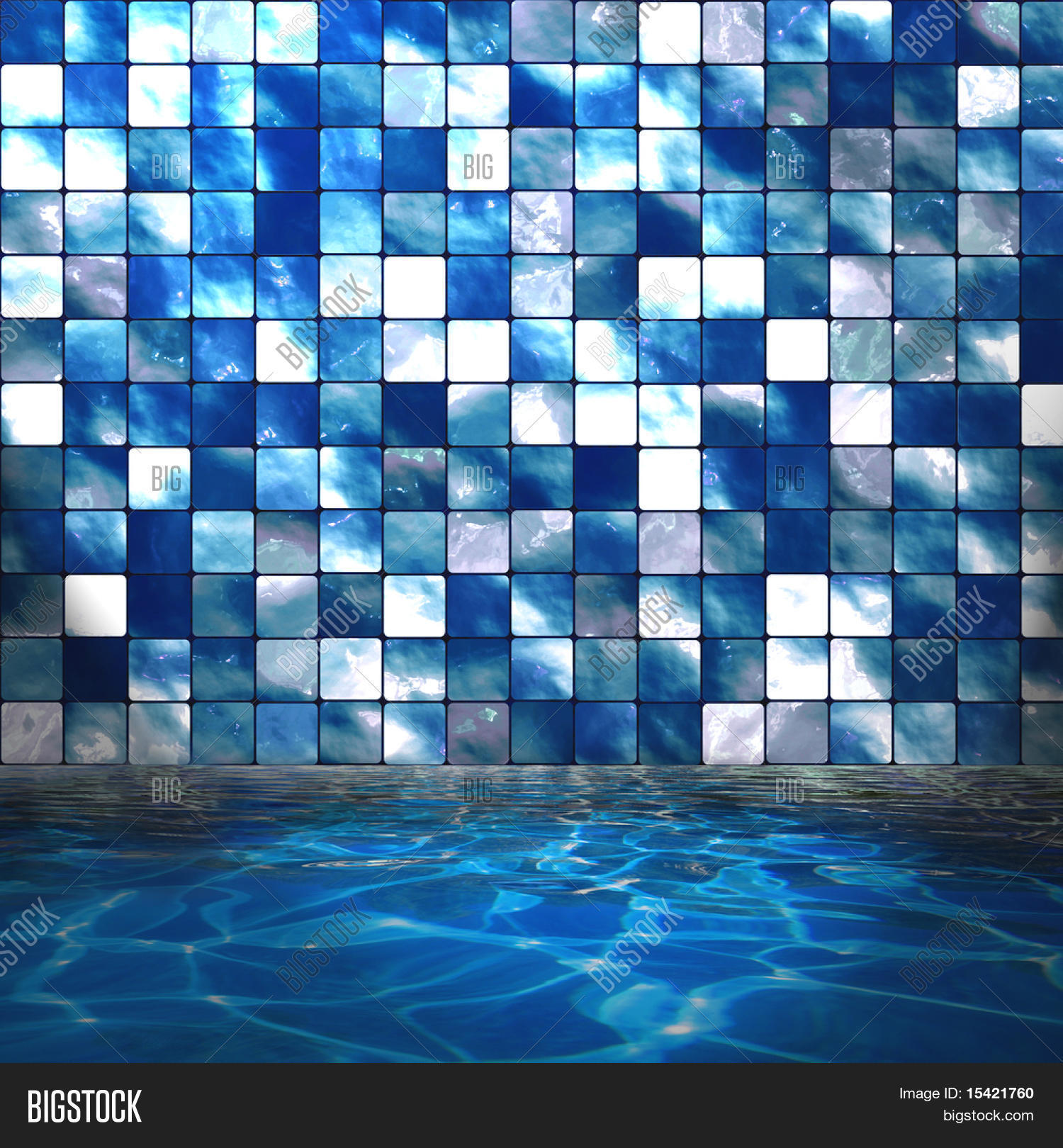 Sparkling Pool Tiles Image & Photo (Free Trial) | Bigstock