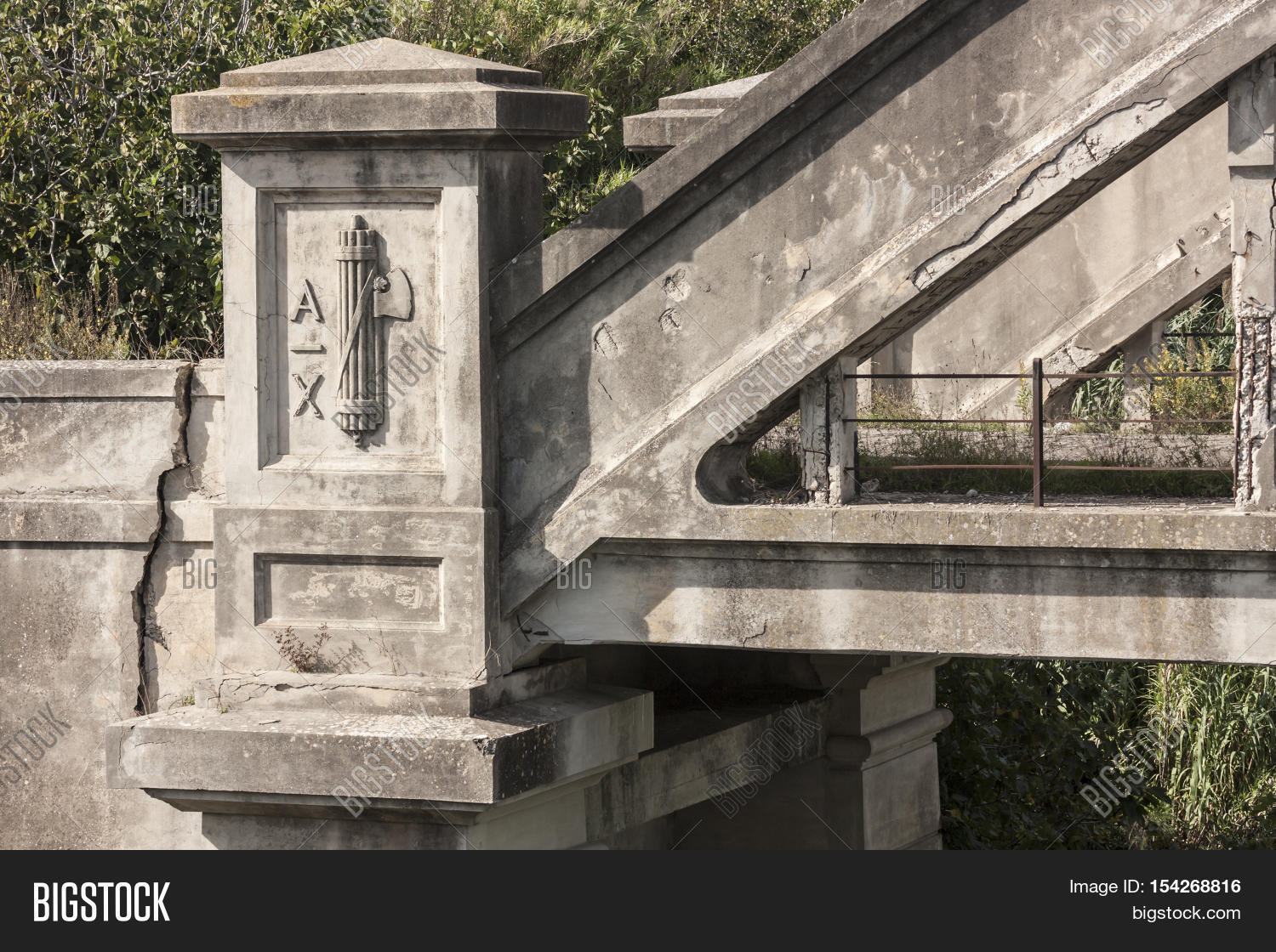 Fascist Symbol On Old Image & Photo (Free Trial) | Bigstock