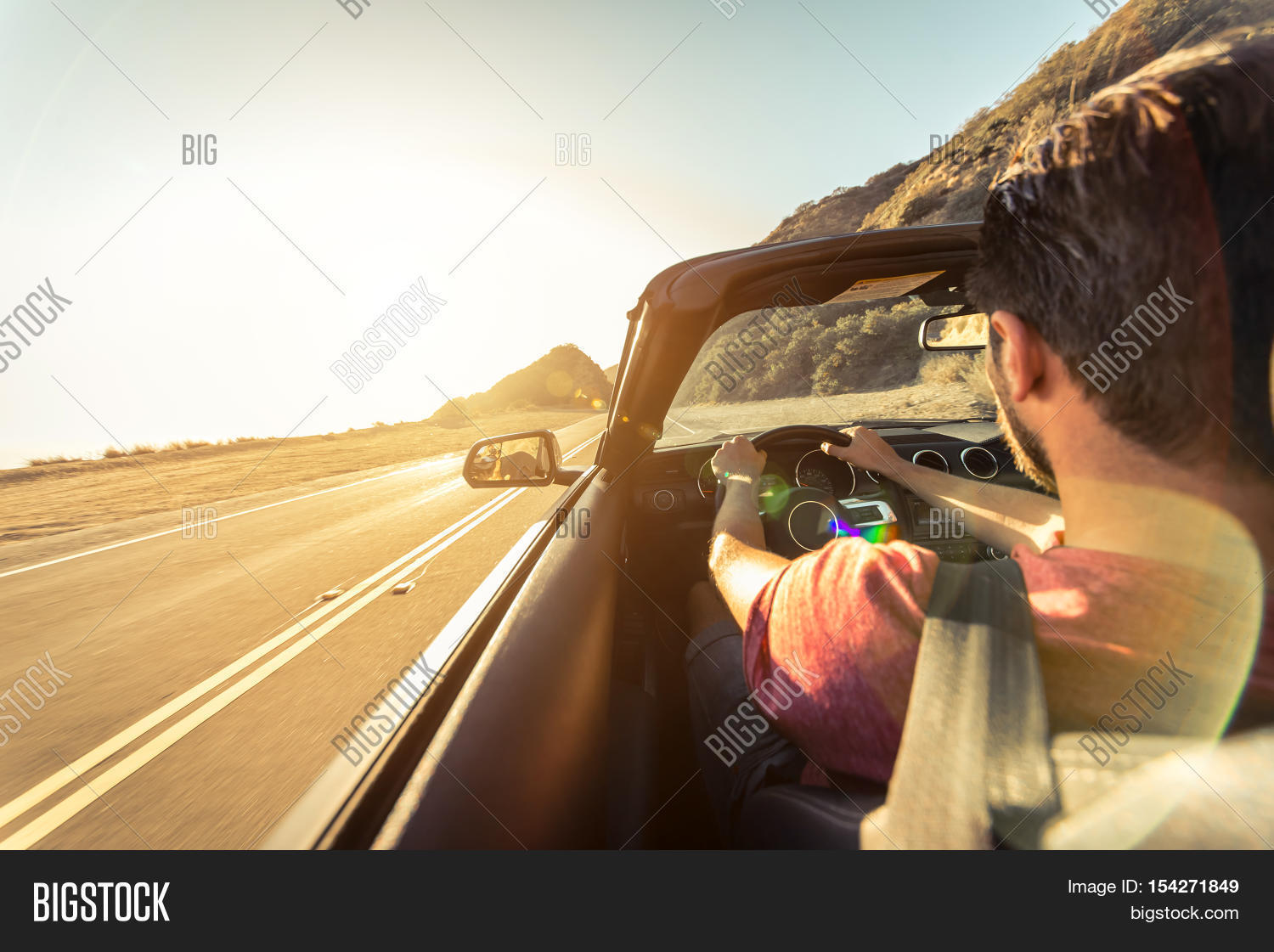 Cool Man Driving Sport Image & Photo (Free Trial) | Bigstock