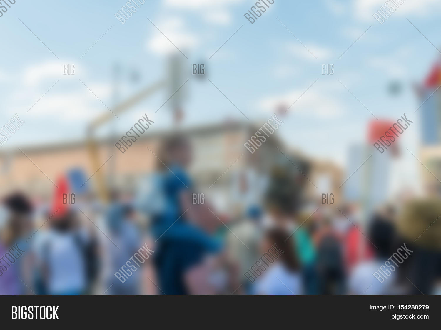 Large Crowd Parade Image & Photo (Free Trial) | Bigstock