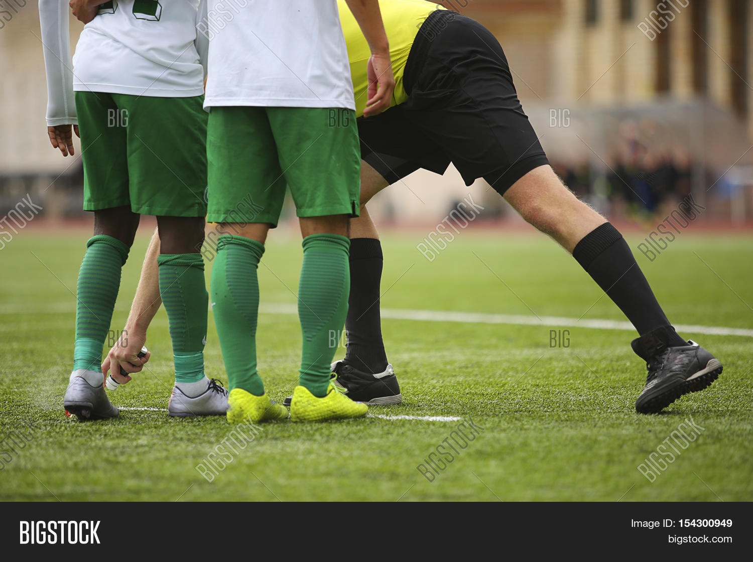 Football Referee Marks Image & Photo (Free Trial) | Bigstock