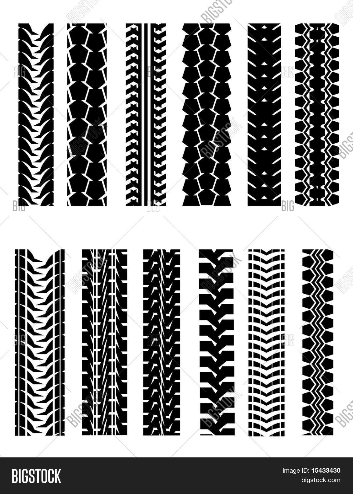 Set Tire Shapes Image & Photo (Free Trial) | Bigstock