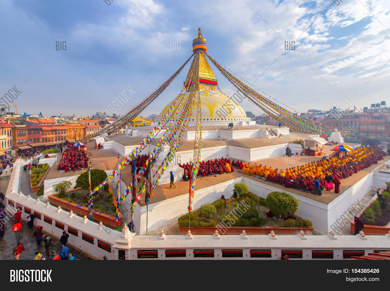 Beautiful Boudhanath Image & Photo (Free Trial) | Bigstock