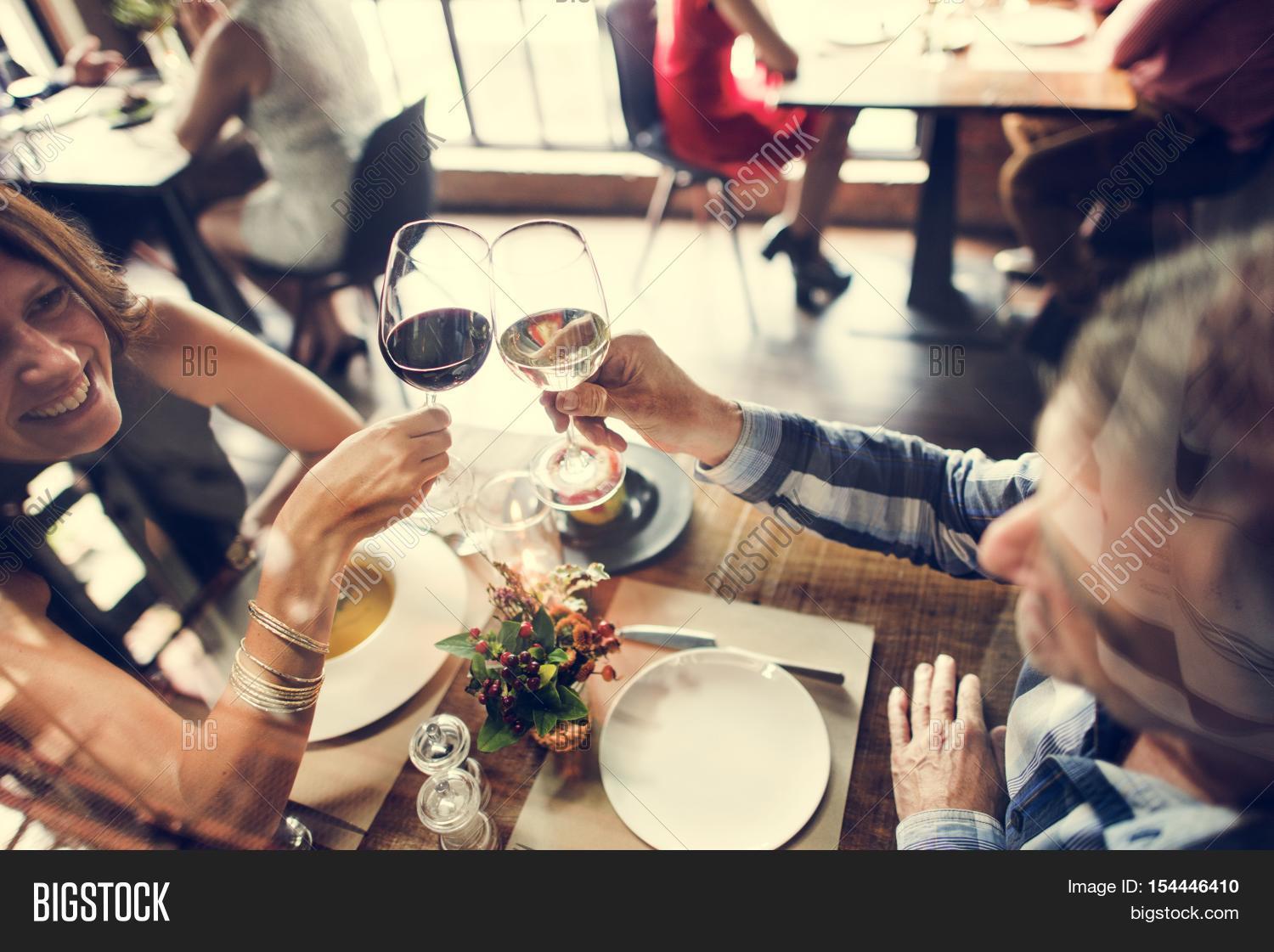 Restaurant Chilling Image & Photo (Free Trial) | Bigstock