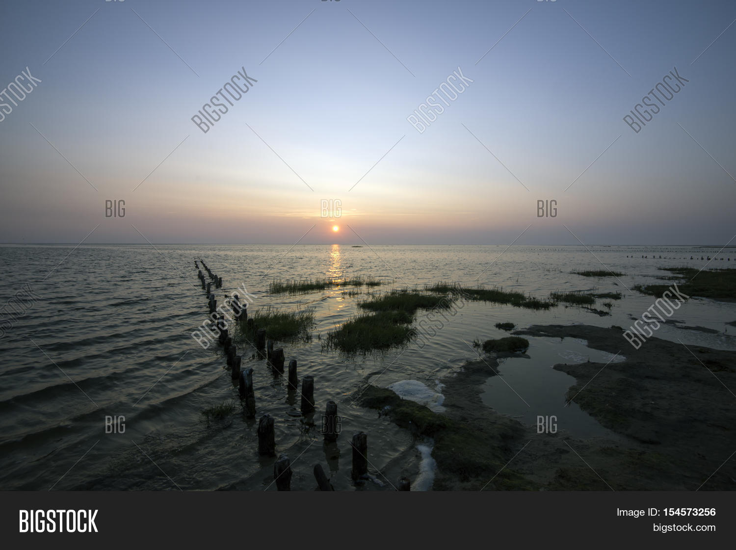 High Tide Sunset Image & Photo (Free Trial) | Bigstock