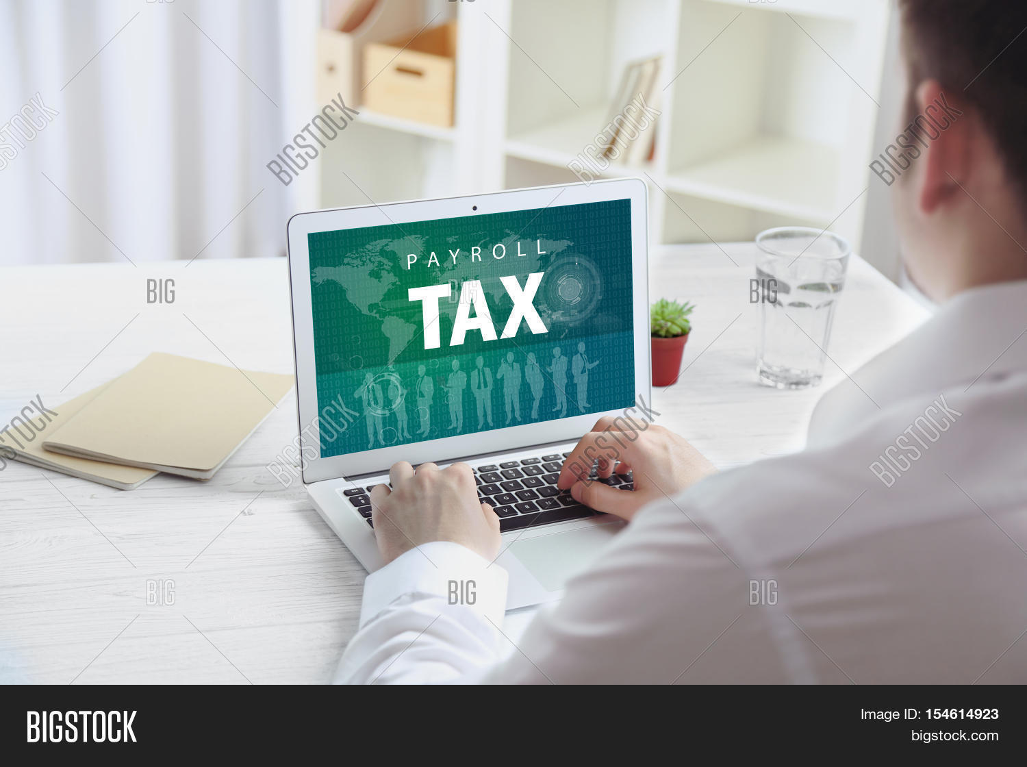 Young Man Using Laptop Image & Photo (Free Trial) | Bigstock