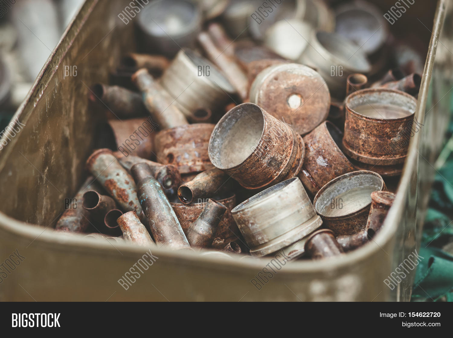 Pile Old Rusty Shell Image & Photo (Free Trial) | Bigstock