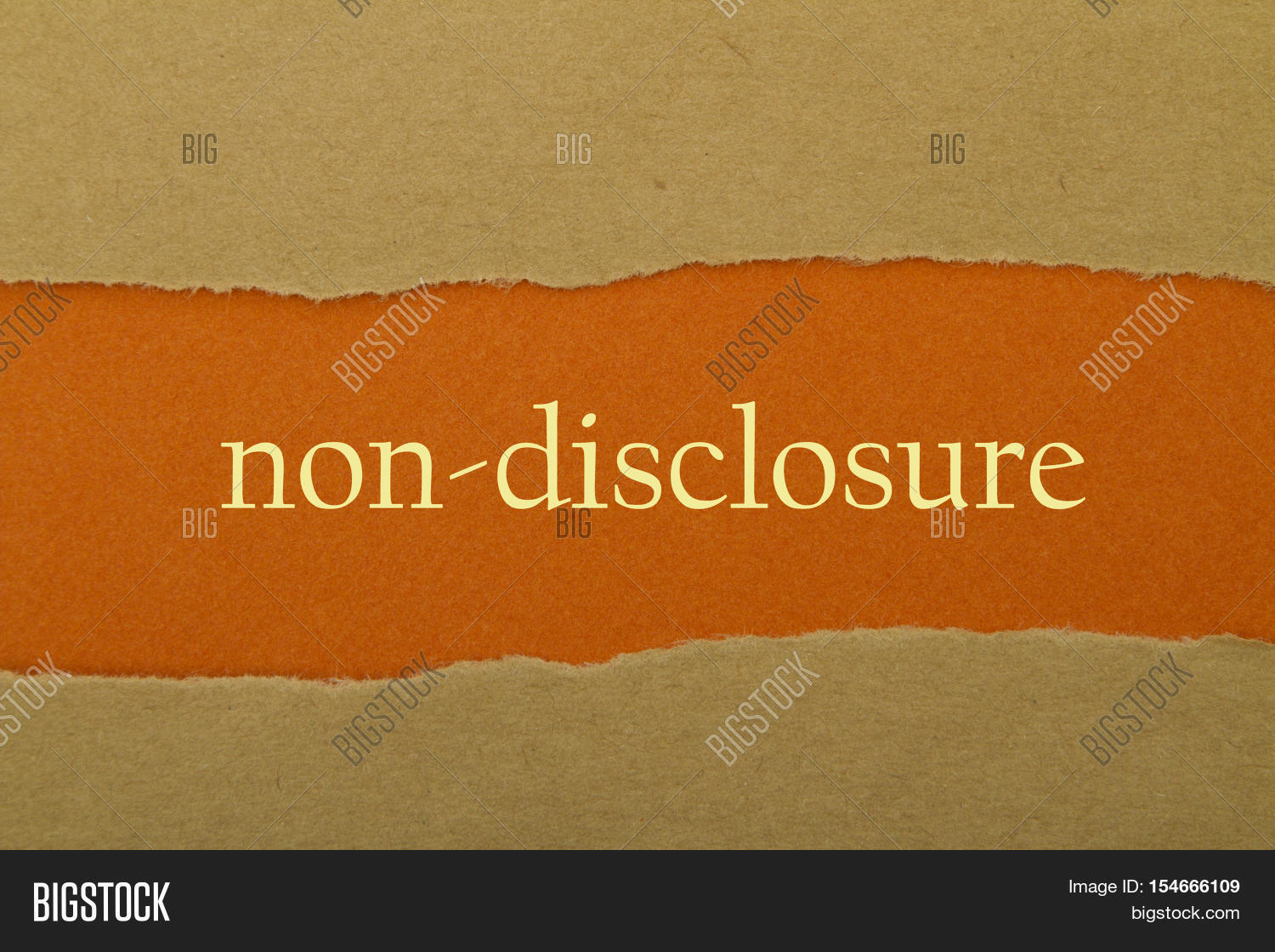 Non-Disclosure Word Image & Photo (Free Trial) | Bigstock