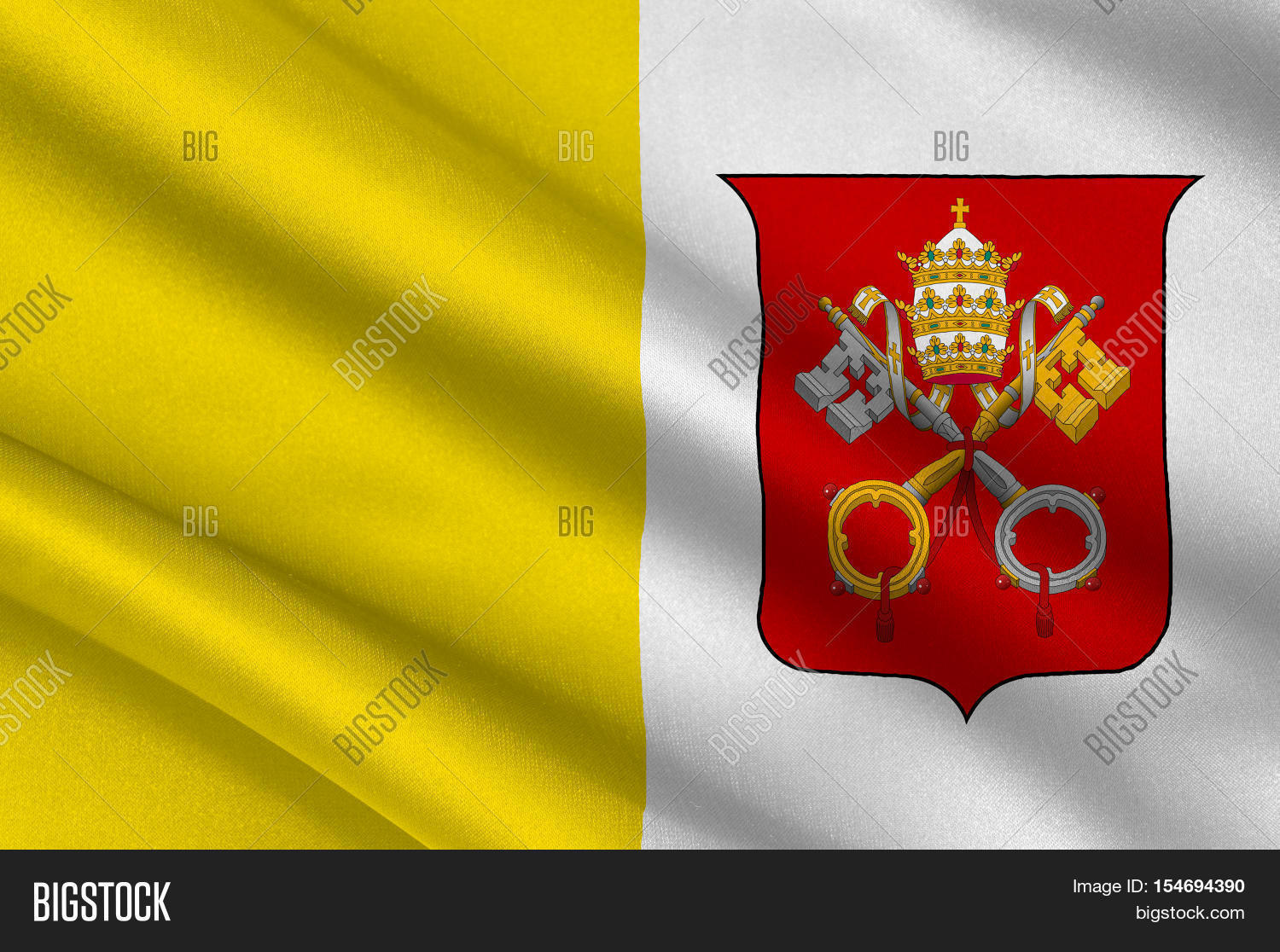 Flag Vatican City Image & Photo (Free Trial) | Bigstock