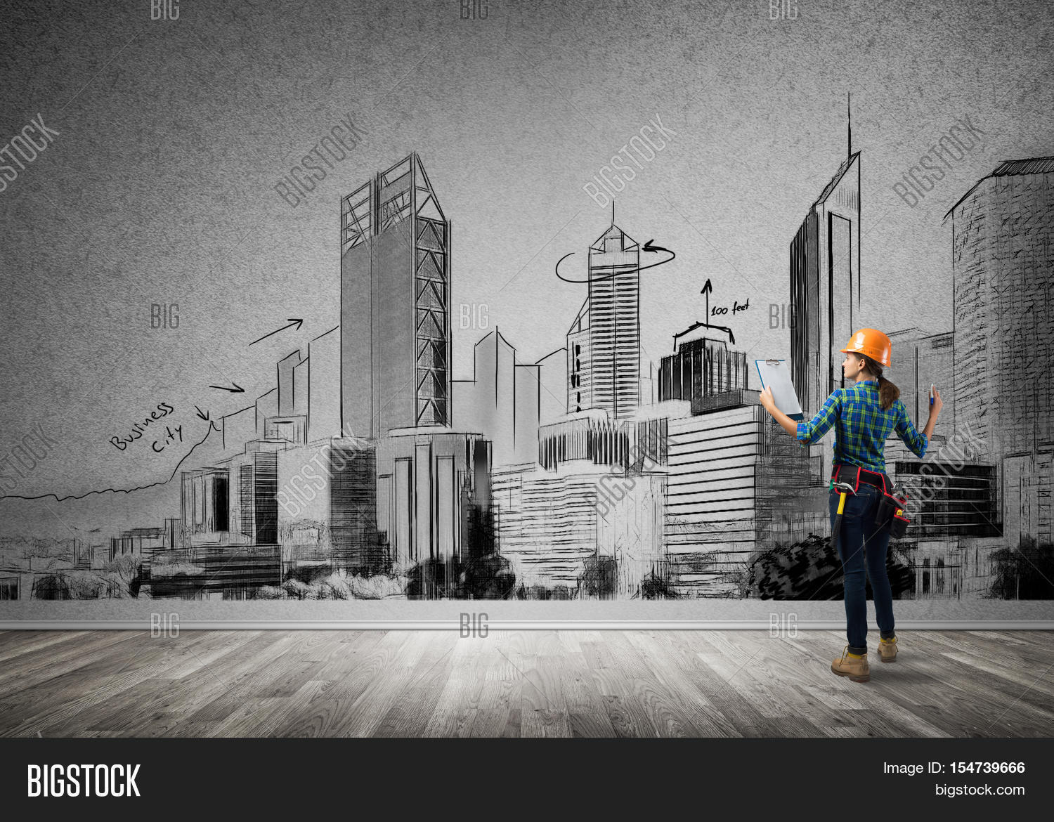 Back View Engineer Image & Photo (Free Trial) | Bigstock