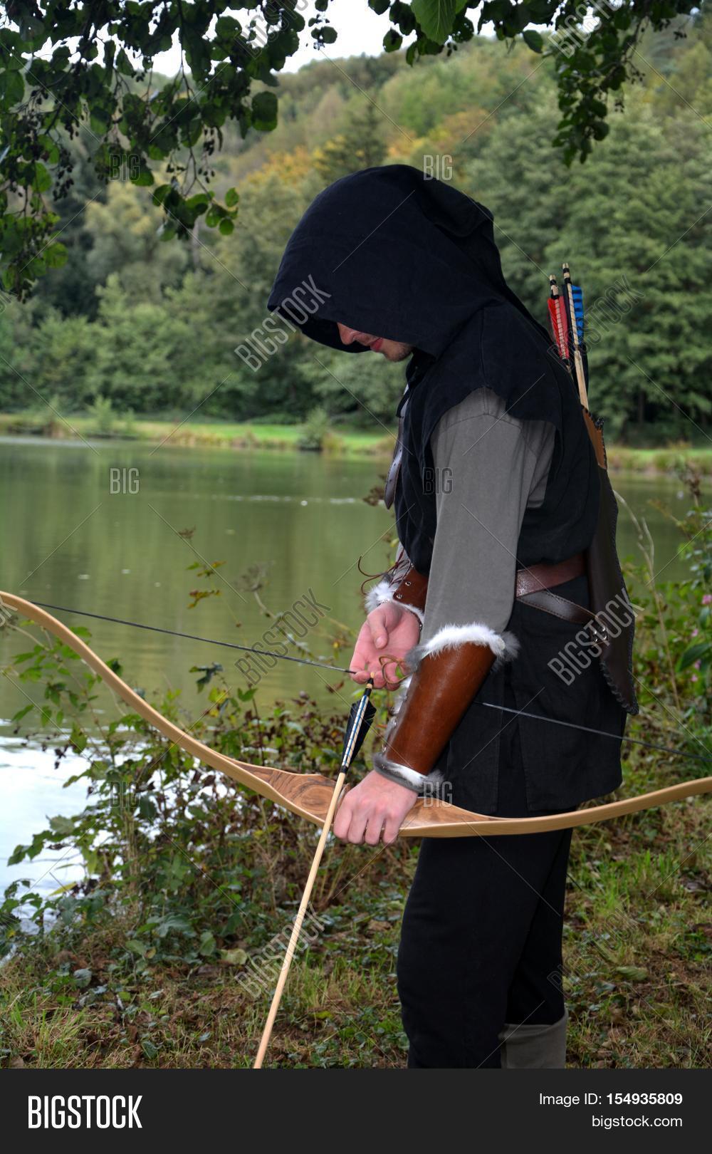 Medieval Archer Black Image & Photo (Free Trial) | Bigstock