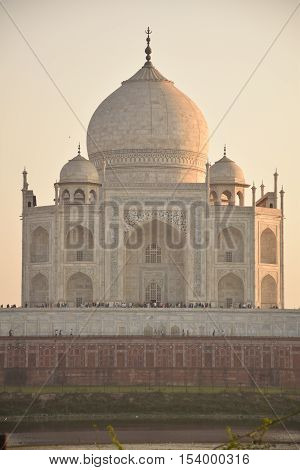 Back View Taj Mahal Image & Photo (Free Trial) | Bigstock