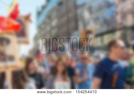 Large Crowd Parade Image & Photo (Free Trial) | Bigstock