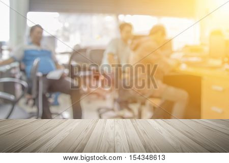 Wood Table Top Blurred Image & Photo (Free Trial) | Bigstock