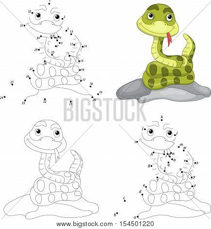 Cartoon Snake. Vector & Photo (Free Trial) | Bigstock