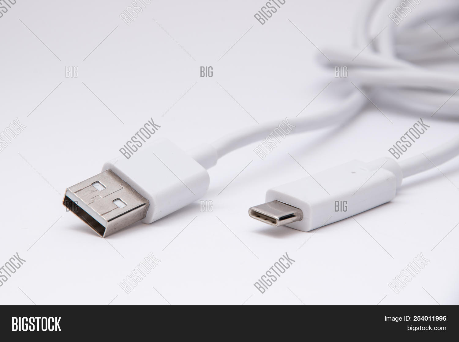 White Usb Type C Type Image & Photo (Free Trial) | Bigstock