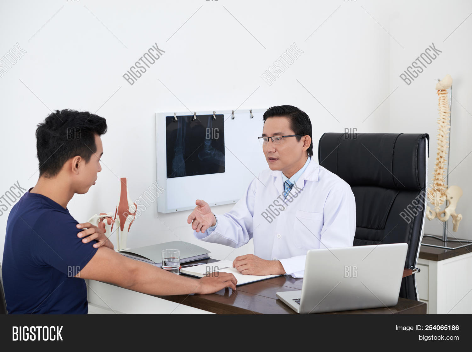 Doctor Asking Young Image & Photo (Free Trial) | Bigstock