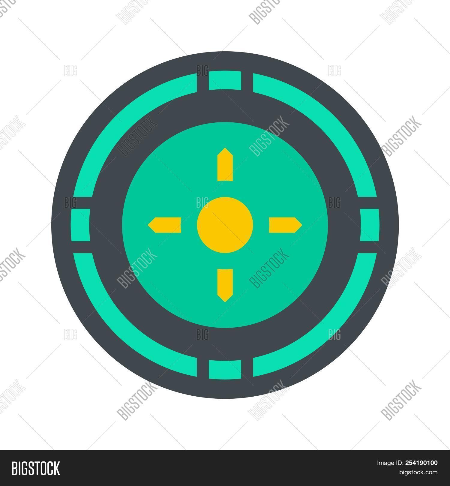 Reticle Target Icon. Image & Photo (Free Trial) | Bigstock