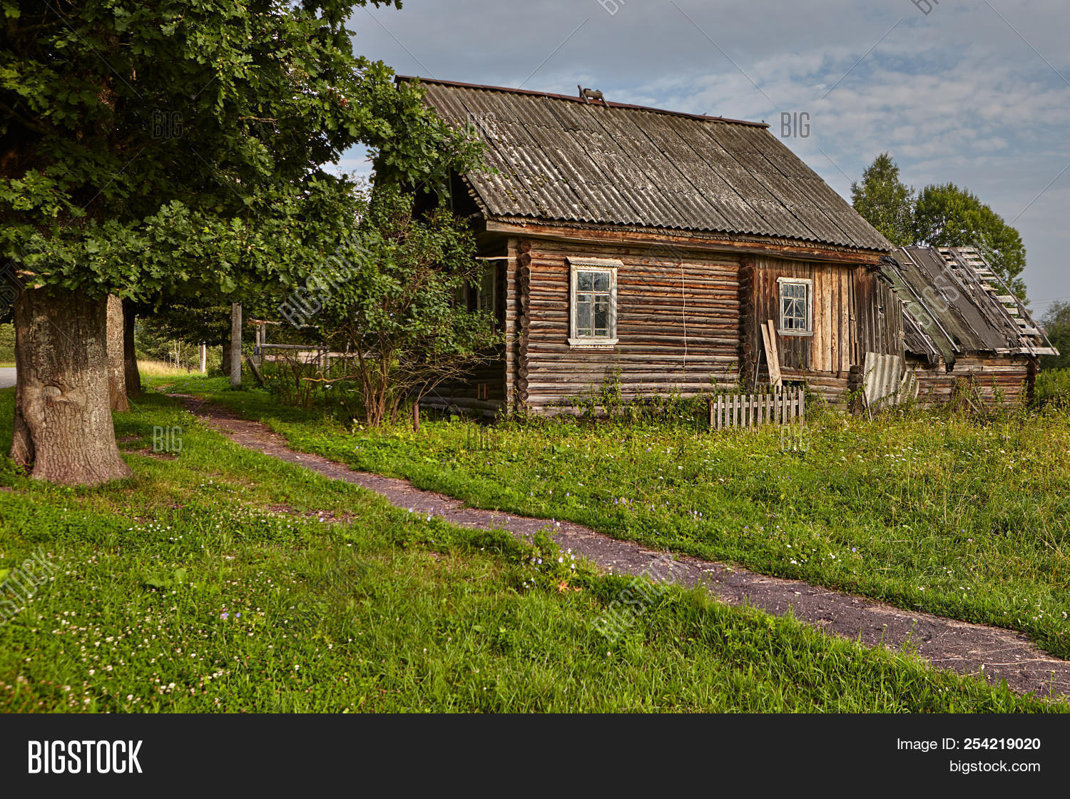 Peasant's Log Hut, Image & Photo (Free Trial) | Bigstock