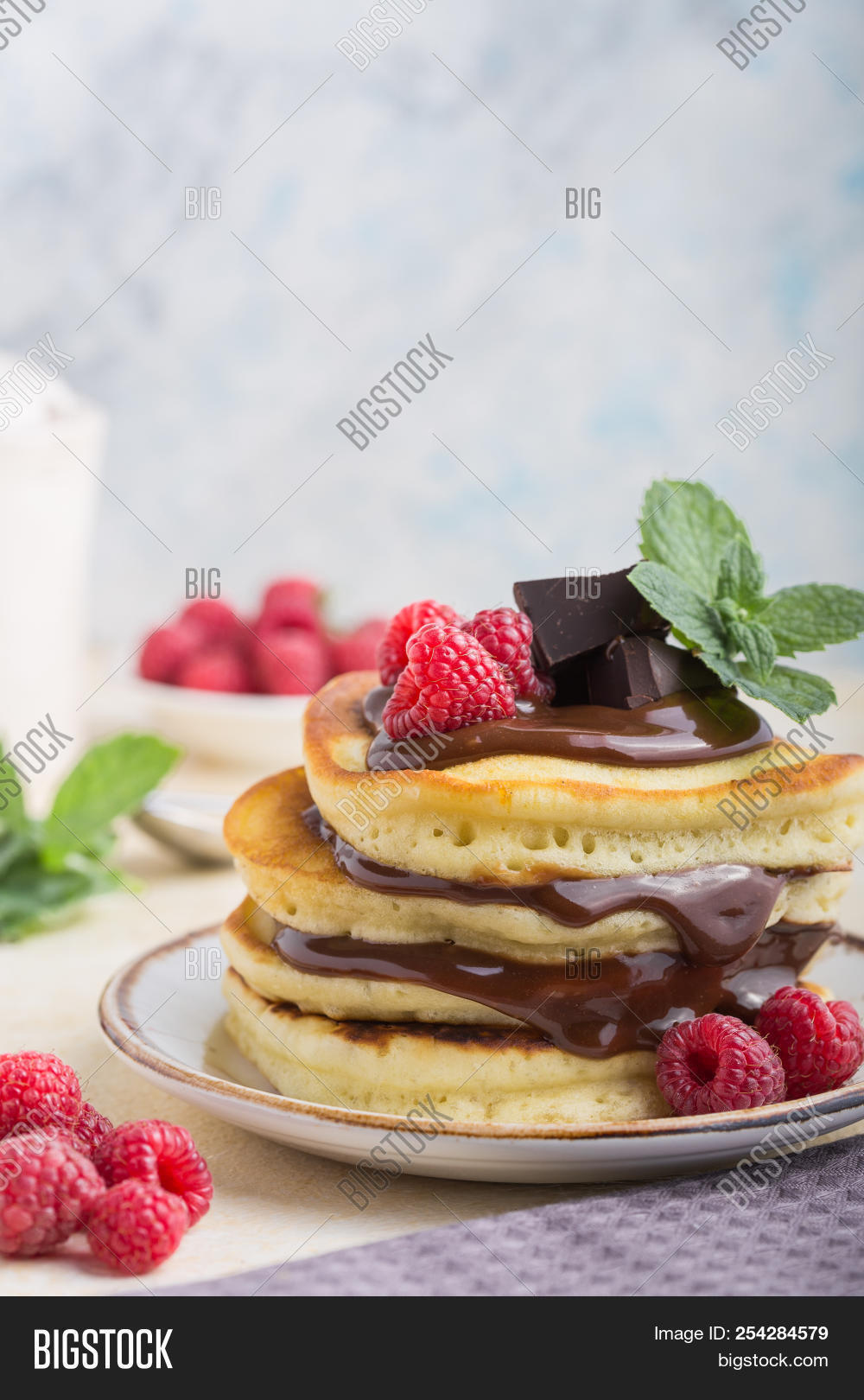 Pancakes. Stack Image & Photo (Free Trial) | Bigstock