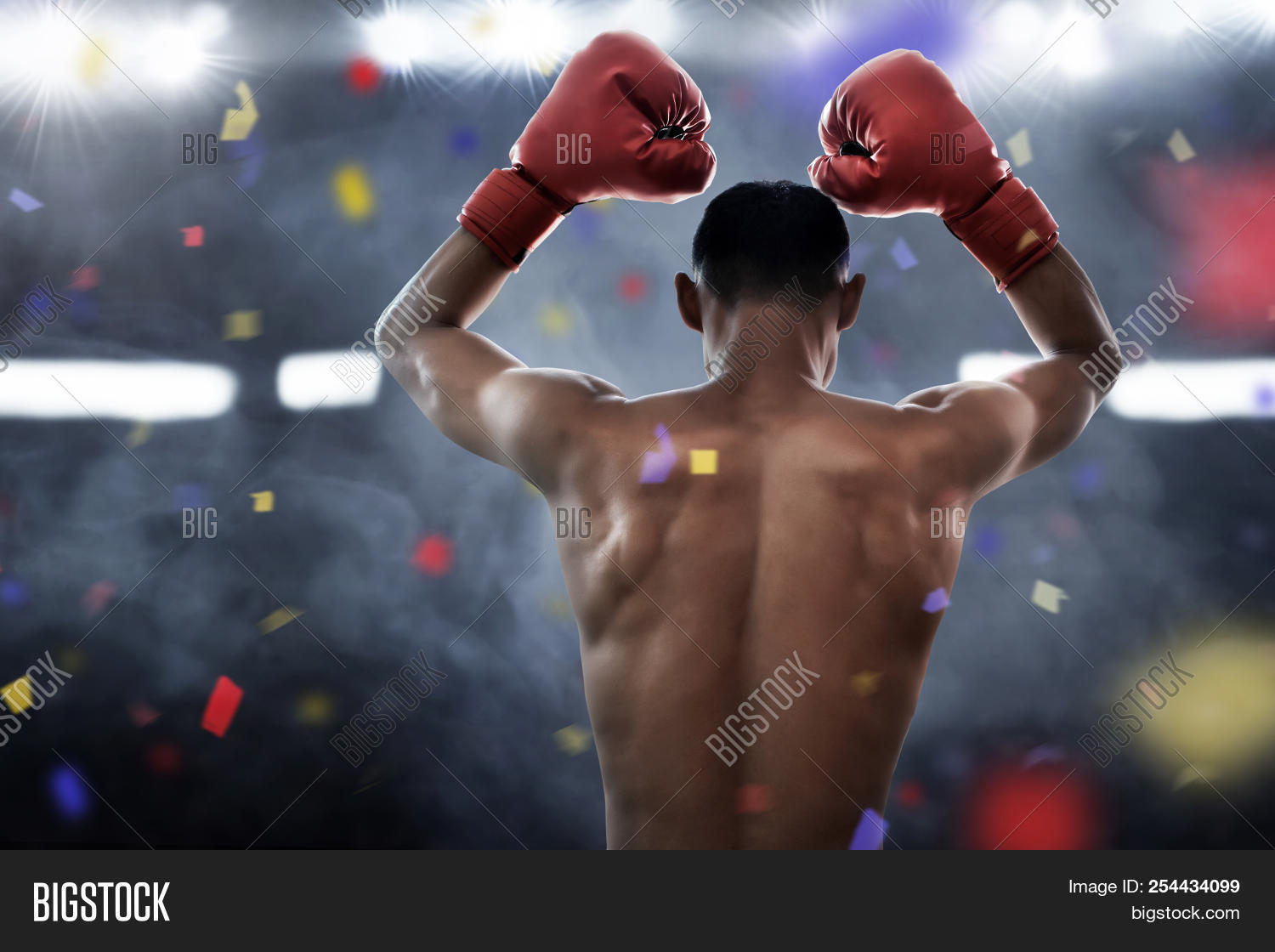 Muscular Boxer Athlete Image & Photo (Free Trial) | Bigstock