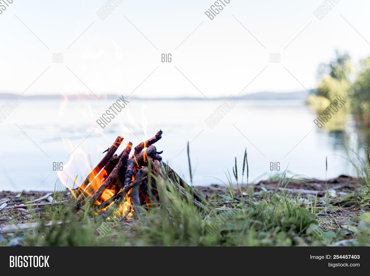 Beautiful Campfire Image & Photo (Free Trial) | Bigstock