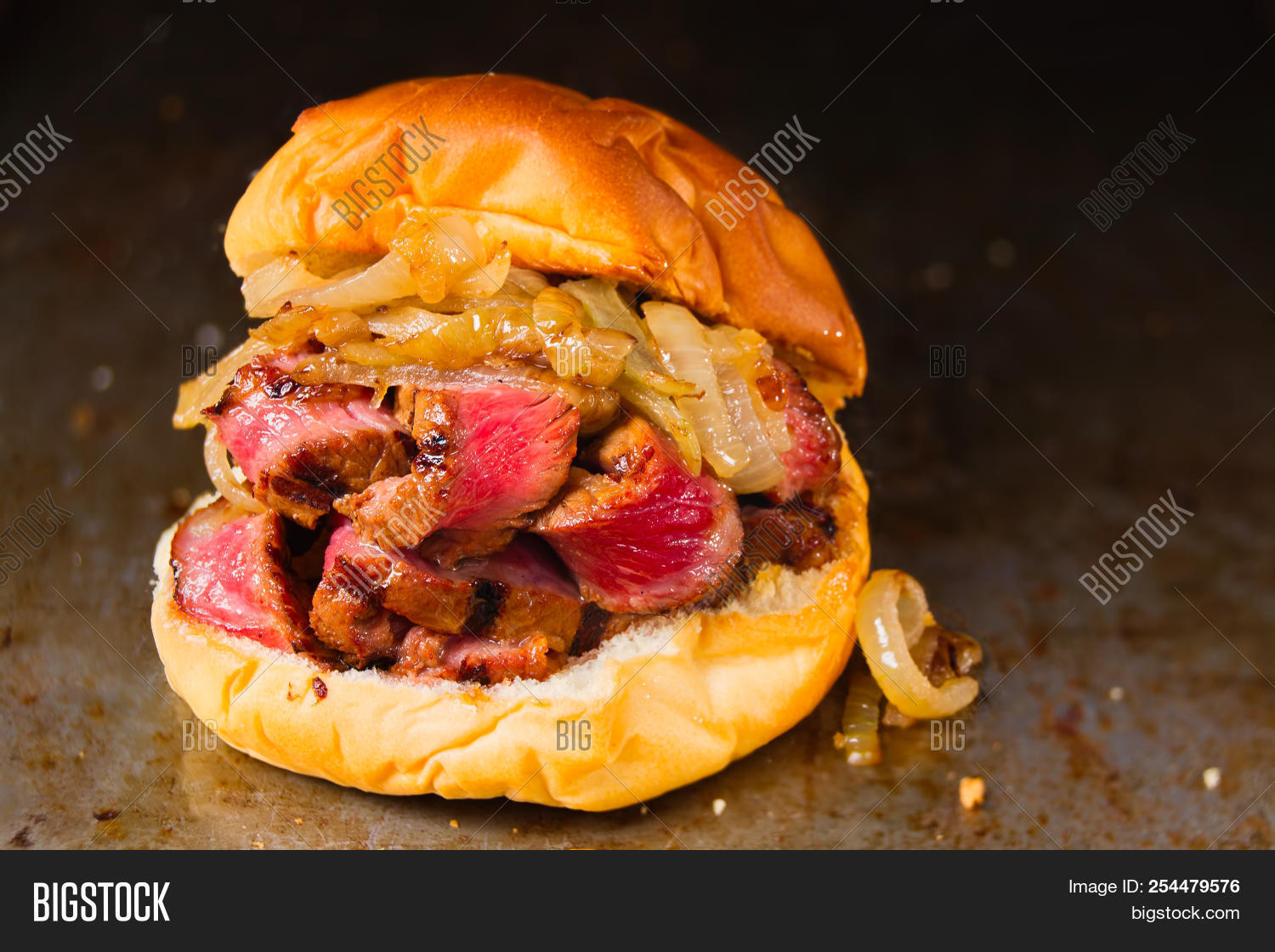 Close Rustic Steak Image & Photo (Free Trial) | Bigstock