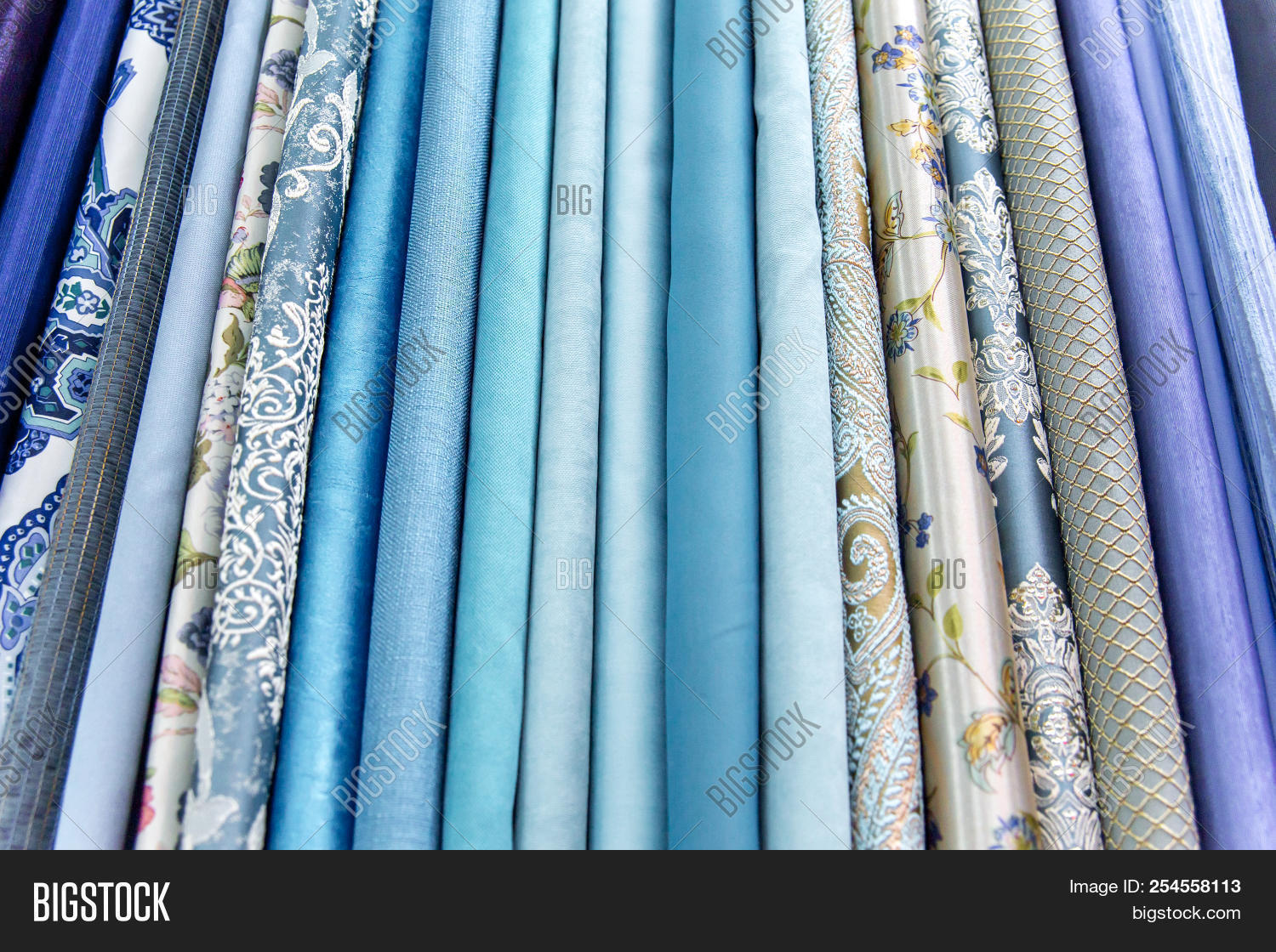 Rolls Fabric Textiles Image & Photo (Free Trial) | Bigstock