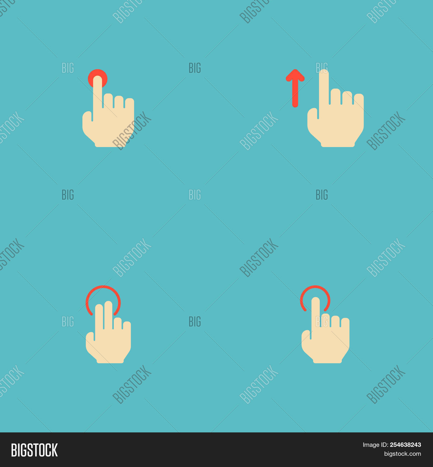 Set Gesticulation Image & Photo (Free Trial) | Bigstock