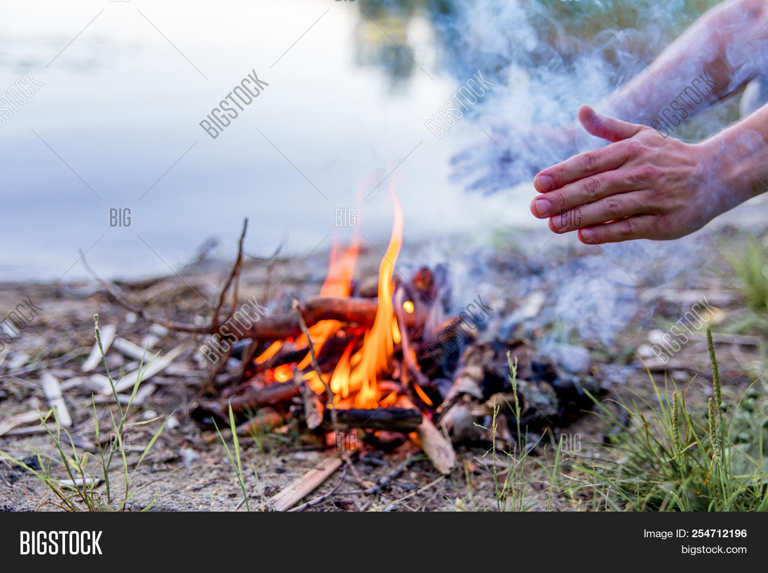 Beautiful Campfire Image & Photo (Free Trial) | Bigstock