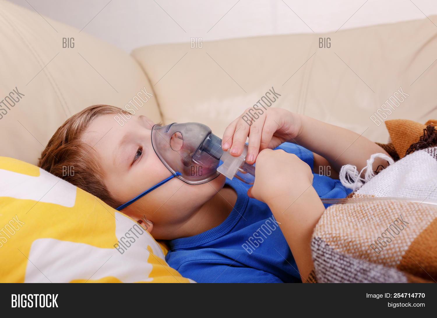 Boy Breathe Through Image & Photo (Free Trial) | Bigstock