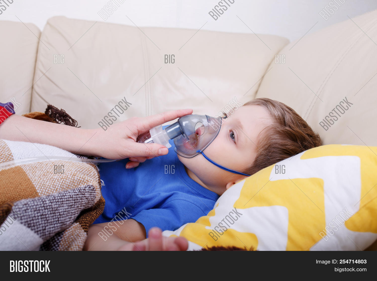 Boy Breathe Through Image & Photo (Free Trial) | Bigstock