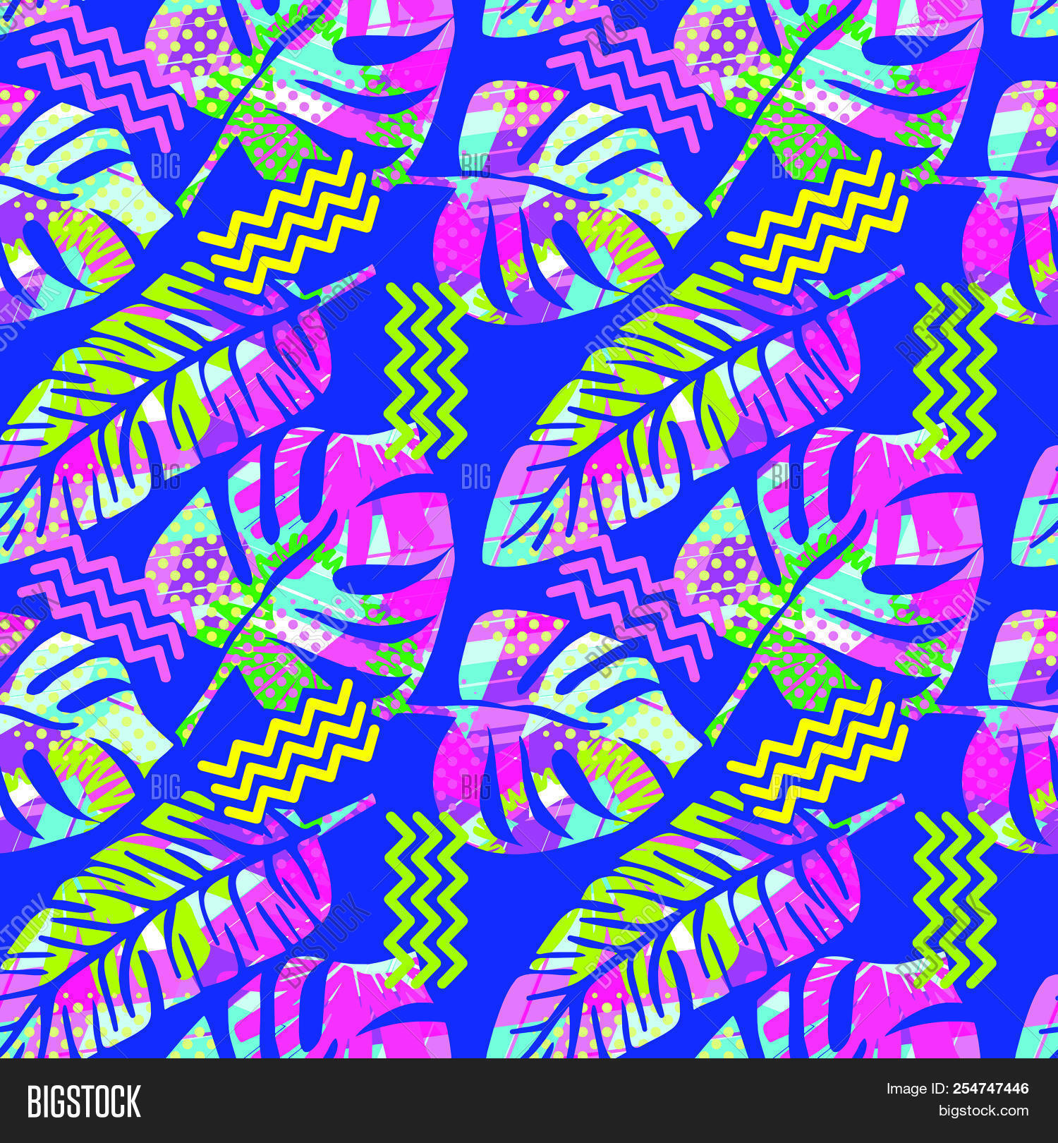 Abstract Funky T- Vector & Photo (Free Trial) | Bigstock