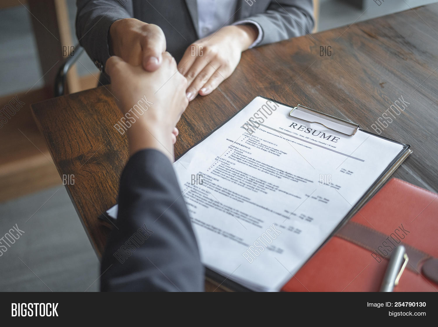 Handshake Success Job Image & Photo (Free Trial) | Bigstock