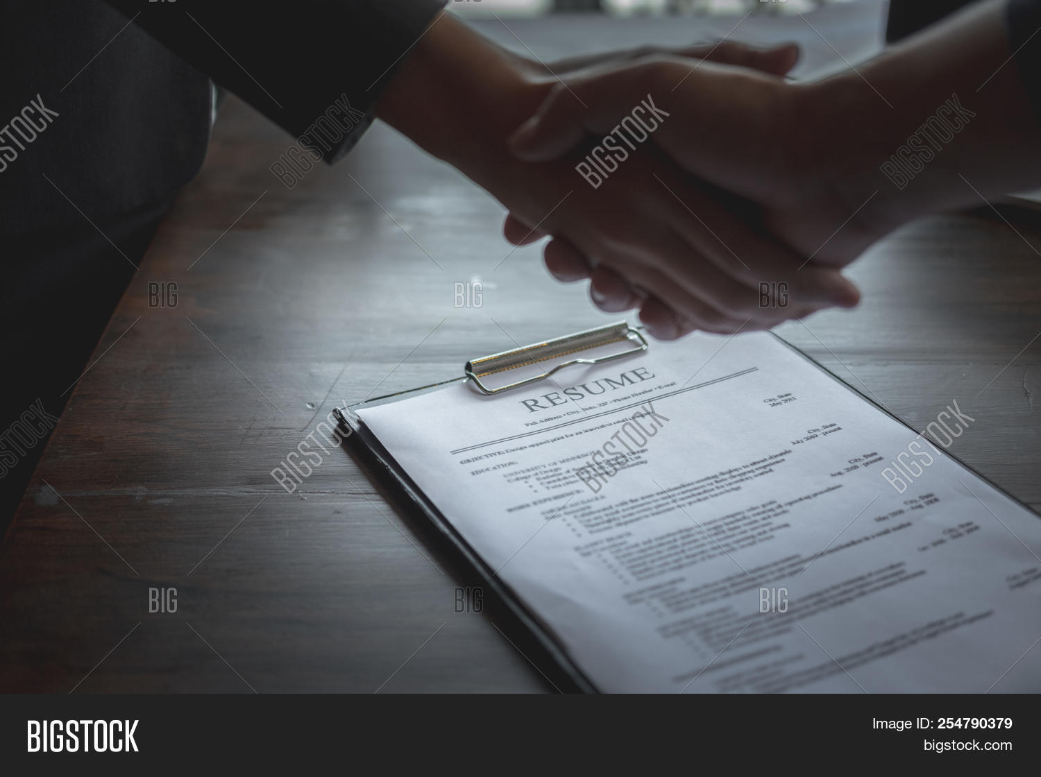 Handshake Success Job Image & Photo (Free Trial) | Bigstock
