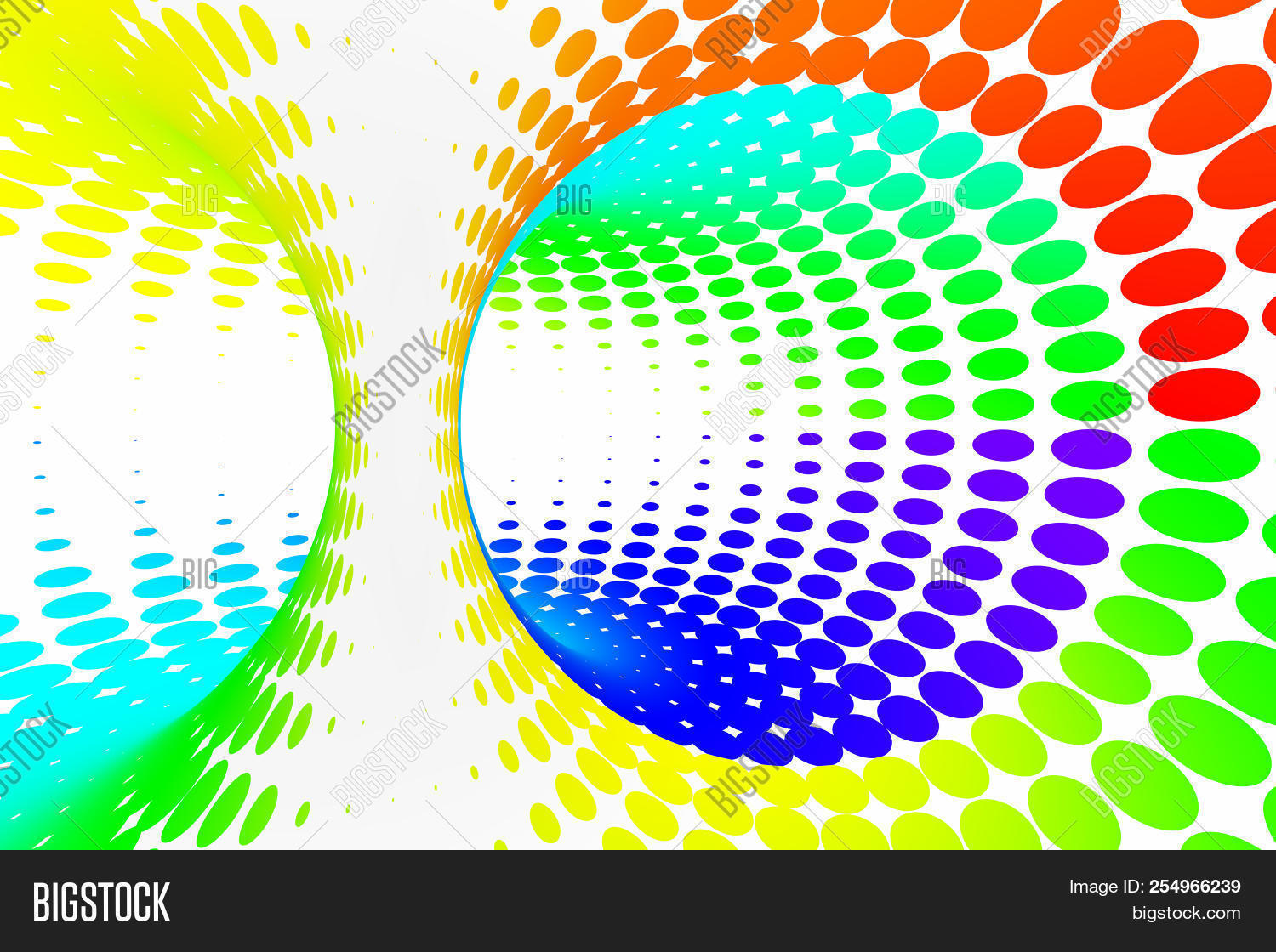 Rainbow Dotted Spiral Image & Photo (Free Trial) | Bigstock
