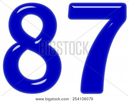 Numeral 87, Eighty Image & Photo (Free Trial) | Bigstock