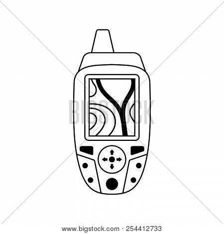 Icon Portable Gps Vector & Photo (Free Trial) | Bigstock