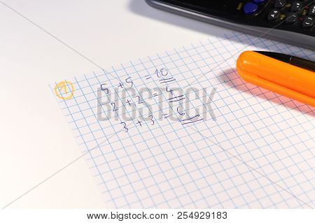 Calculating Calculator Image & Photo (Free Trial) | Bigstock