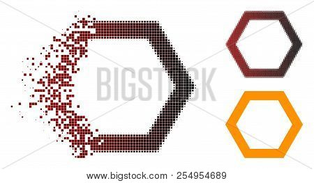 Solid Hexagon Vector