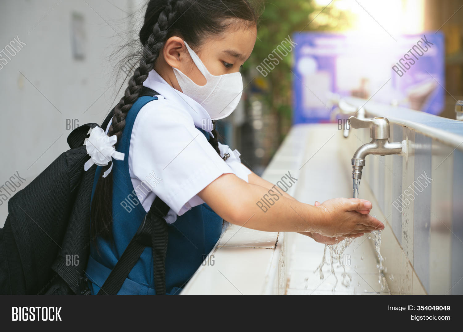Asian Student Washing Image & Photo (Free Trial) | Bigstock