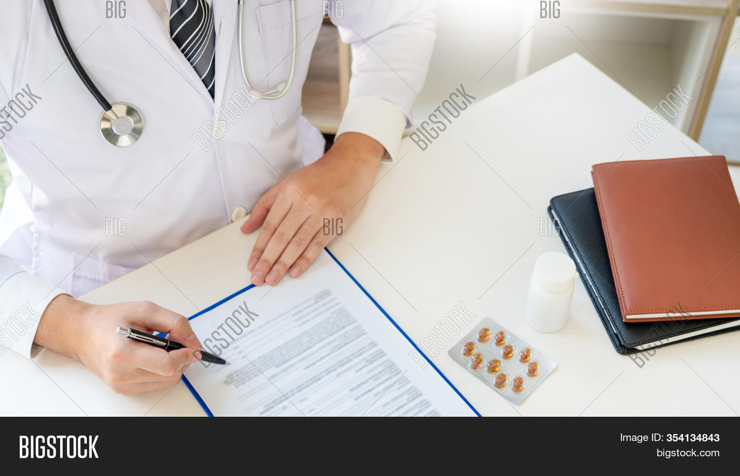 Doctor Working Office Image & Photo (Free Trial) | Bigstock