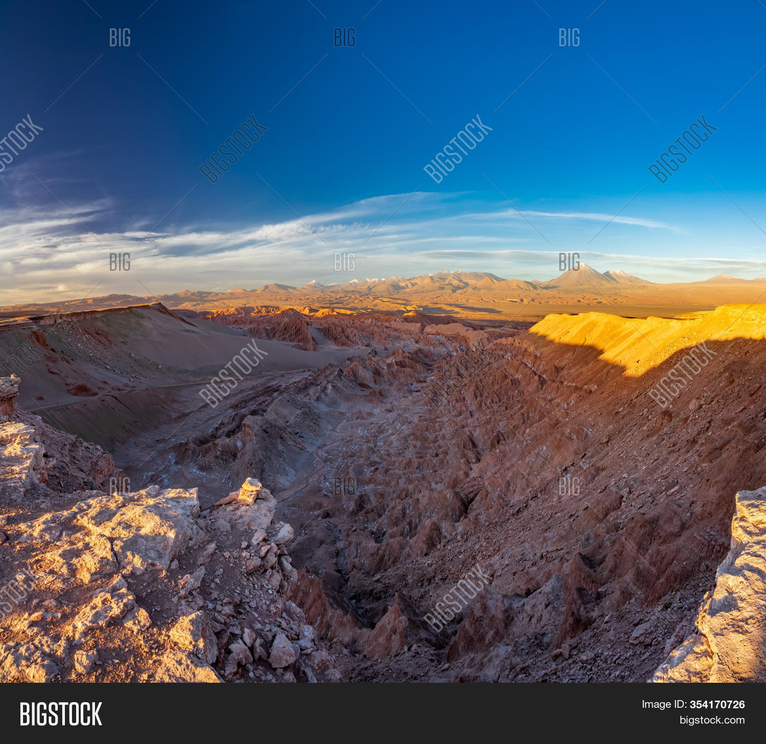 Mars Valley Formations Image & Photo (Free Trial) | Bigstock