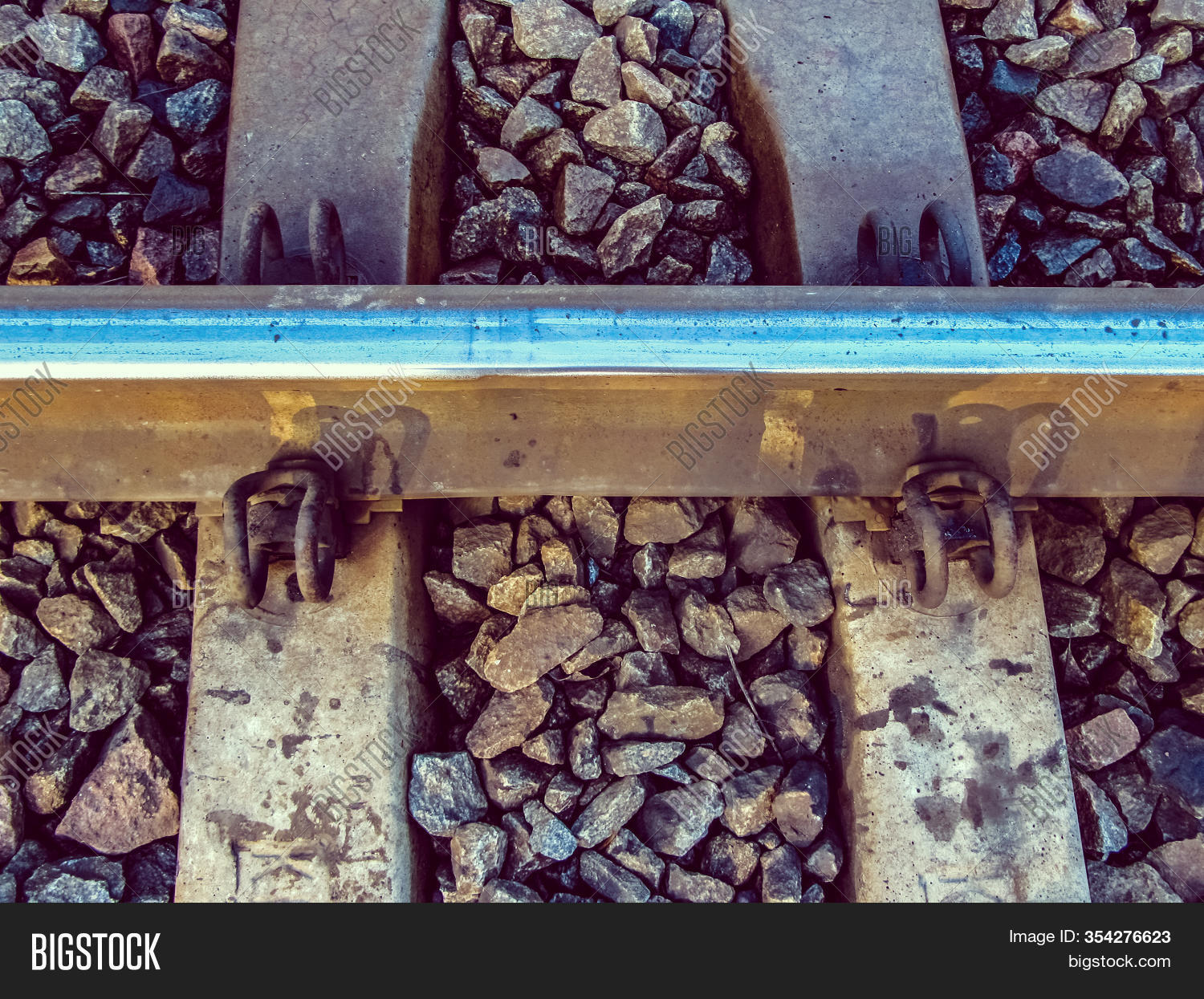 Part Railway Section Image & Photo (Free Trial) | Bigstock