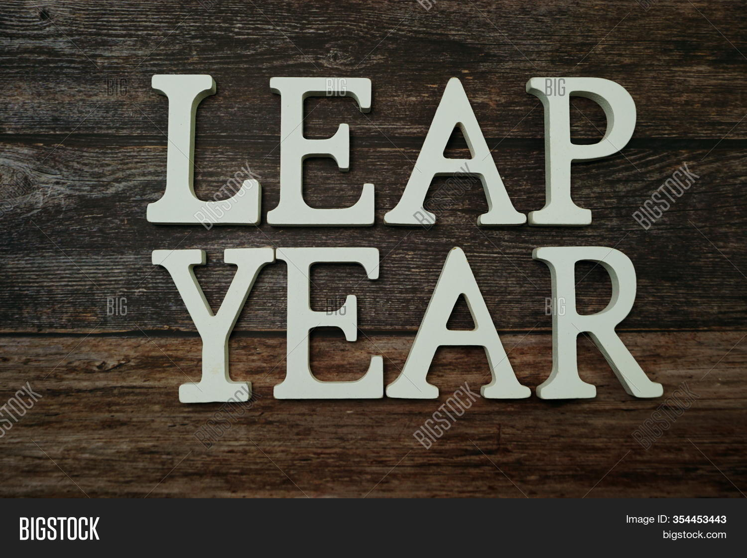 Leap Year Alphabet Image & Photo (Free Trial) | Bigstock
